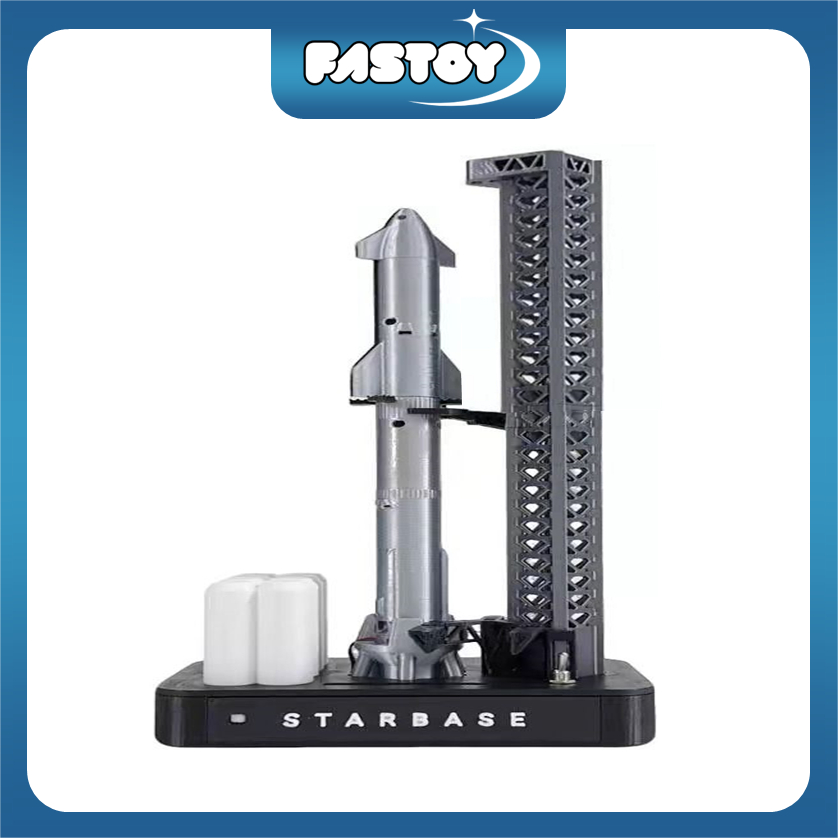 READY STOCK 🚚 SPACE X ROCKET WITH STARBASE - HUMIDIFIER WITH LED LIGHTS ...
