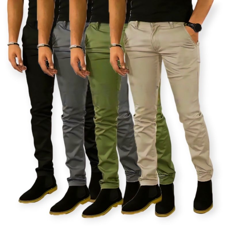 🔥READY STOCK🔥SLACK JEANS MAN SLIMFIT JEANS KAIN 4 POKET | Shopee Malaysia