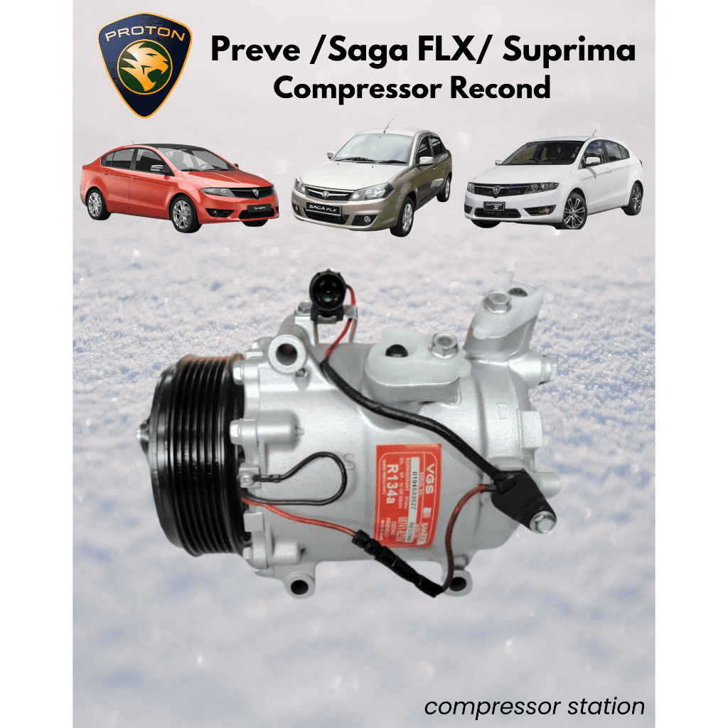 (022) Preve/Saga FLX/Suprima Compressor Recond | Shopee Malaysia