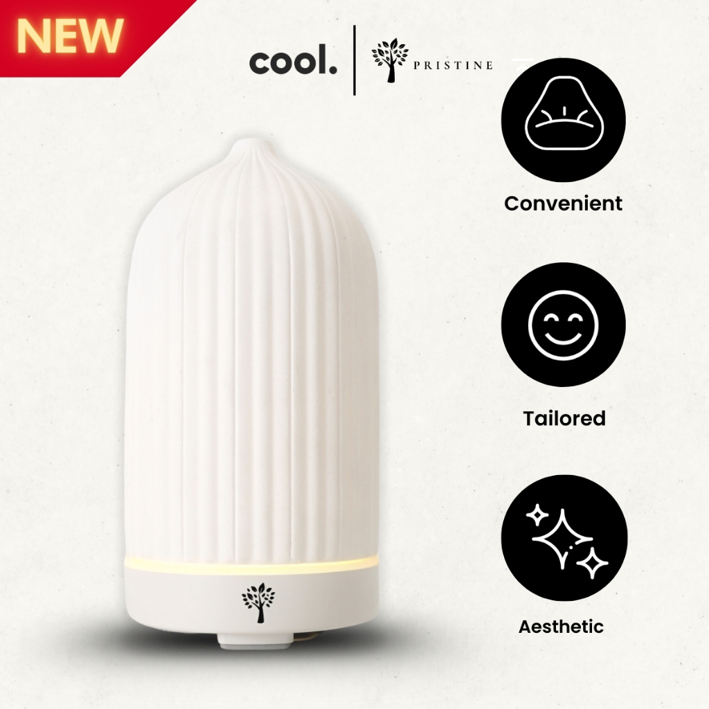 Pristine Coral Diffuser | Ultrasonic Humidifier | Ceramic Diffuser ...
