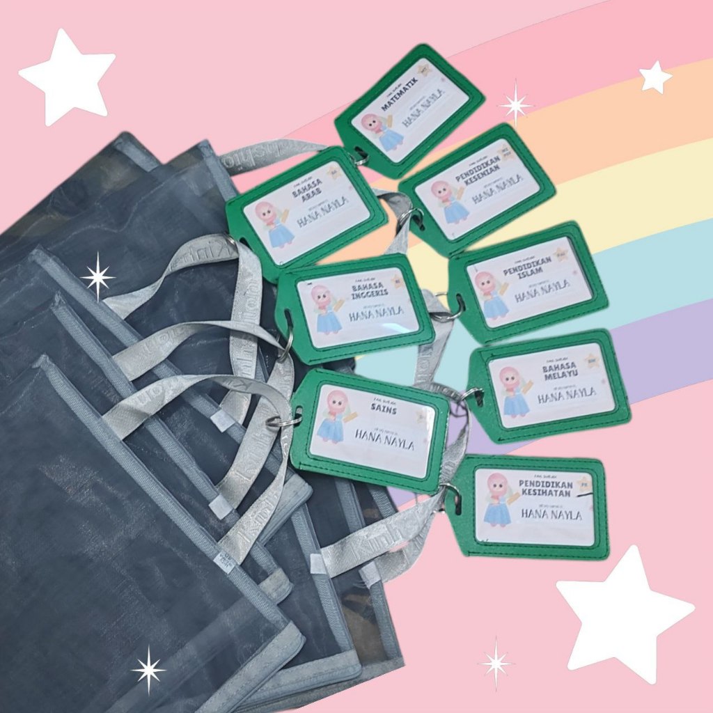 Subjek Tagging Fail Anak Sekolah mengikut subjek dan nama anak boleh ...