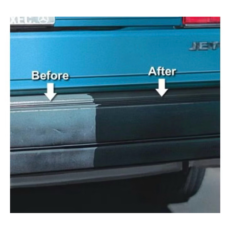 Car Plastic Restore Rubber Auto Restorer aeropak bumper colour Kereta ...