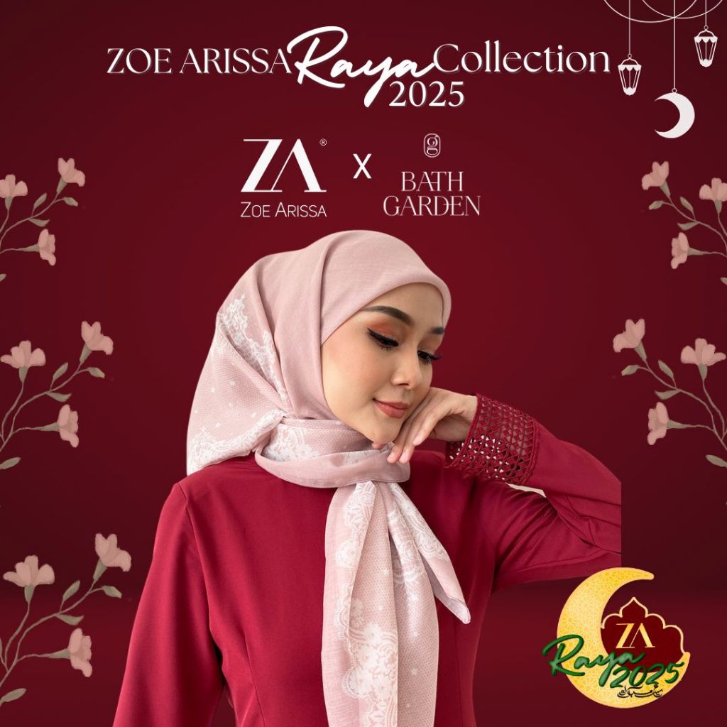 Zoe Arissa X Bath Garden Bawal Set with Hair Mist brand collaboration Collab Set BEST SELLING ZA ...