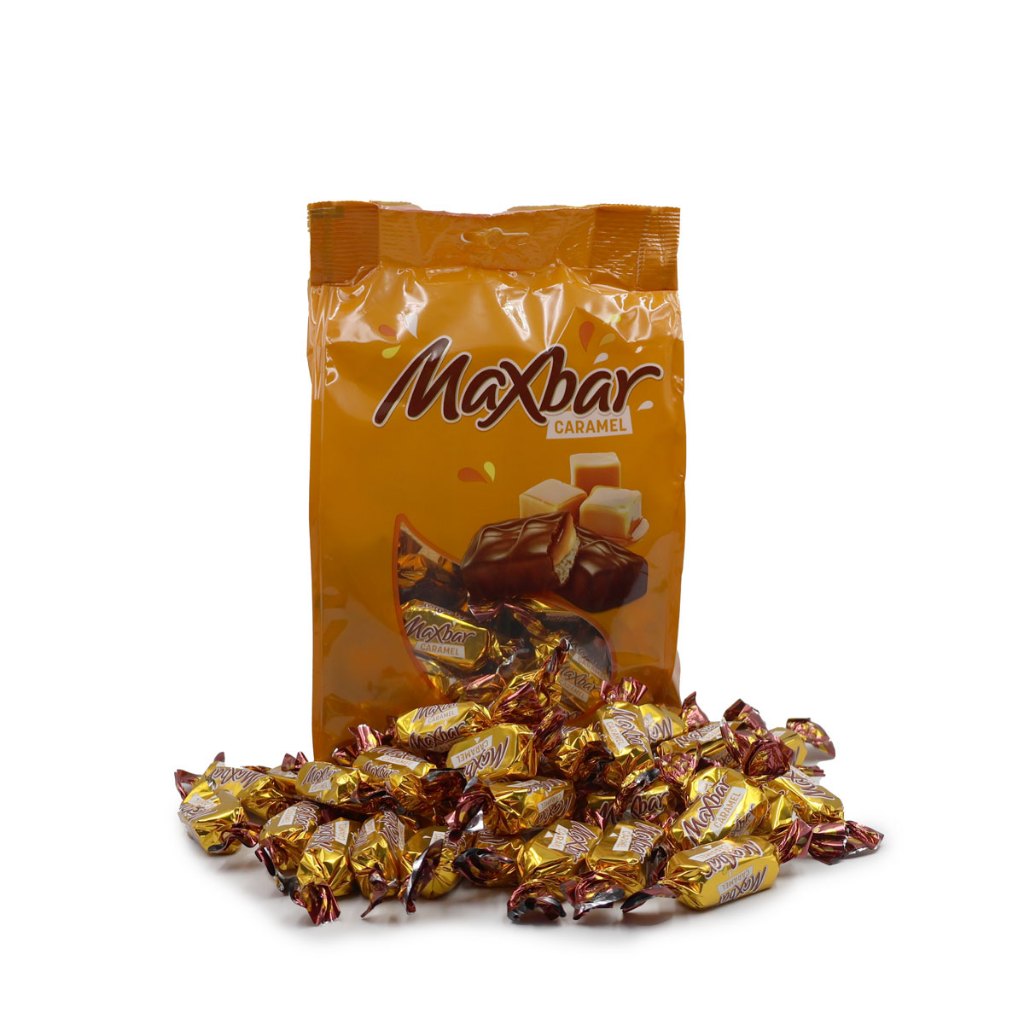 MAXBAR CARAMEL, MILK CHOCOLATE COATED BAR WITH CARAMEL AND NOUGAT {250G ,430G} | Shopee Malaysia
