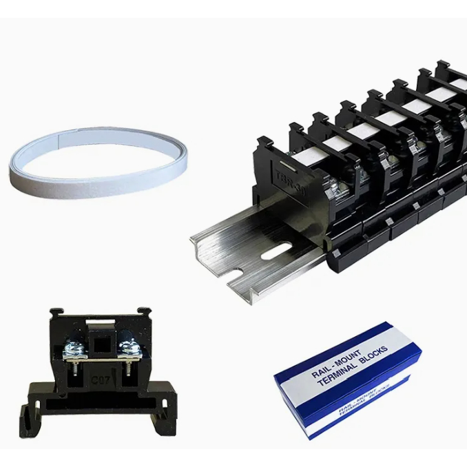 NHT / TBR 10A 20A 30A Din rail terminal block cassette assembly ...