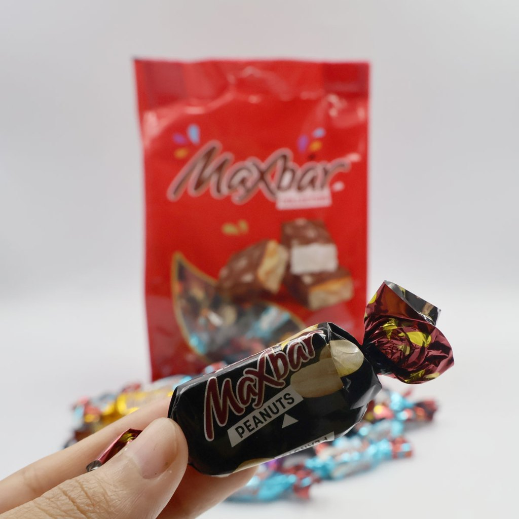 MAXBAR COLLECTION, ASSORTED BARS WITH CARAMEL, PEANUT, COCONUT AND NOUGAT {250G ,430G} Delicious ...