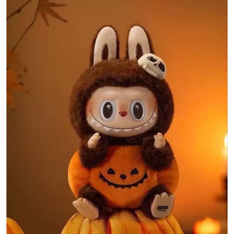 Labubu pumpkin pendant keychain | Shopee Malaysia