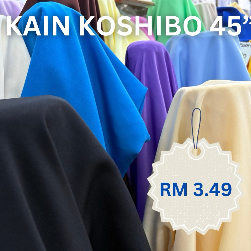 🔥Hot Product [Kain Koshibo High Quality] 1 Roll - 50m | Shopee Malaysia