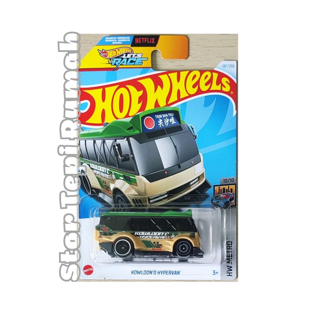 Hot Wheels Kowloon'd Hypervan [HW Fantasy Kowloon Metro Netflix Let's ...