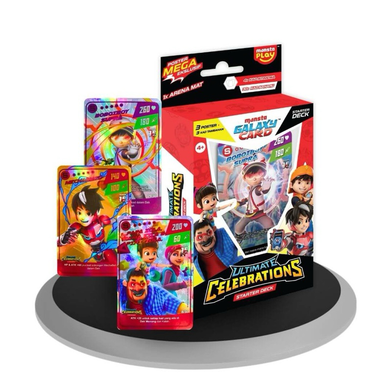 BOBOIBOY GALAXY CARD ULTIMATE CELEBRATIONS STARTER PACK V7 | Shopee ...