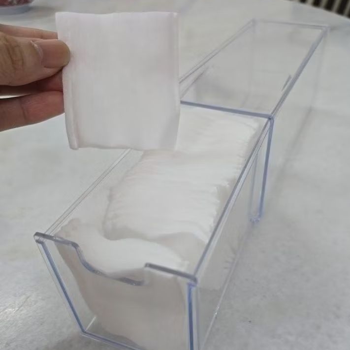 Cotton Pad Storage Box/ Transparent Acrylic Cosmetic Drawer 1 box ...