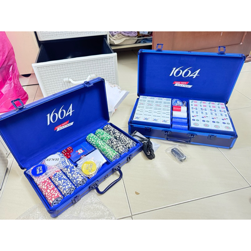 2025 Blanc 1664 limited edition mahjong pokerset | Shopee Malaysia