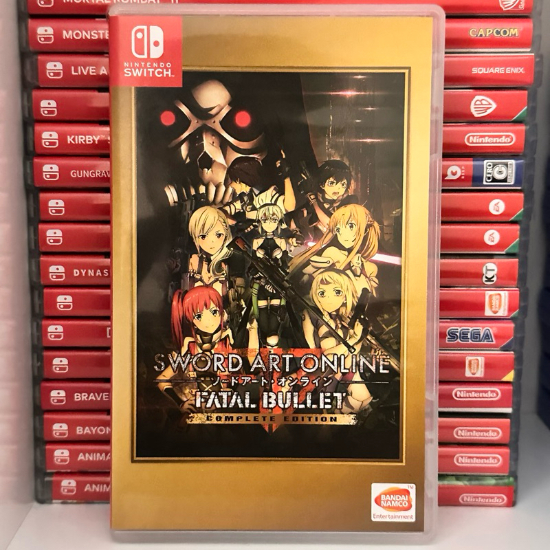 Nintendo Switch Sword Art Online Fatal Bullet SAO Used Physical Games ...