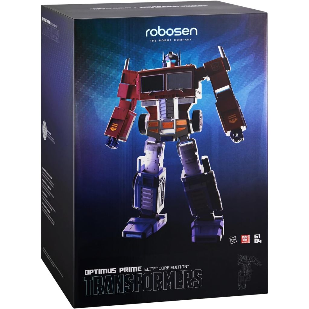 Robosen Optimus Prime Elite - Auto-Converting Programmable Transformer ...