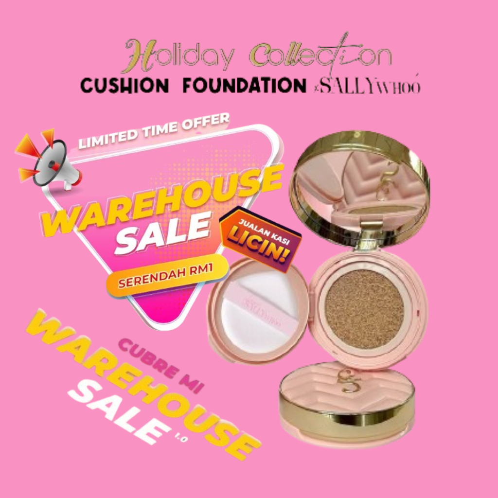 Cubremi Sally Cushion Foundation Refill First & Holiday Edition All ...