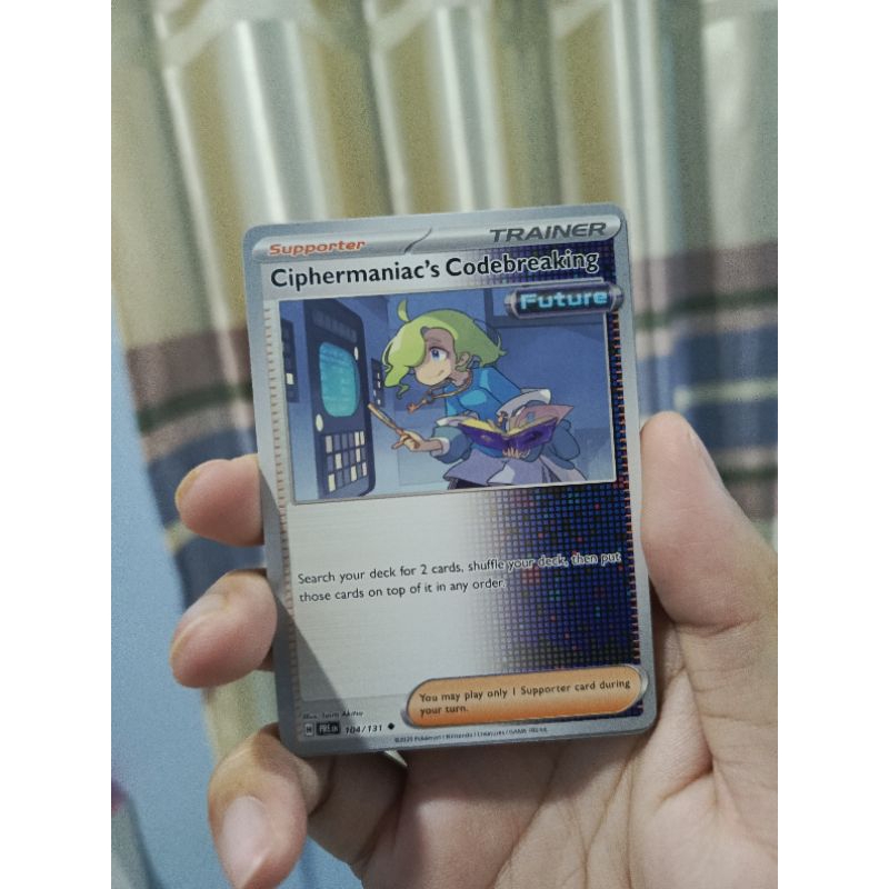 Pokemon TCG Ciphermaniac's Codebreaking Prismatic Evolution | Shopee ...