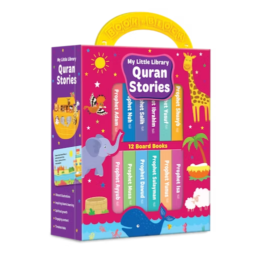 Book Block: My Little Library Quran Stories (Board Book Gift Set) by ...