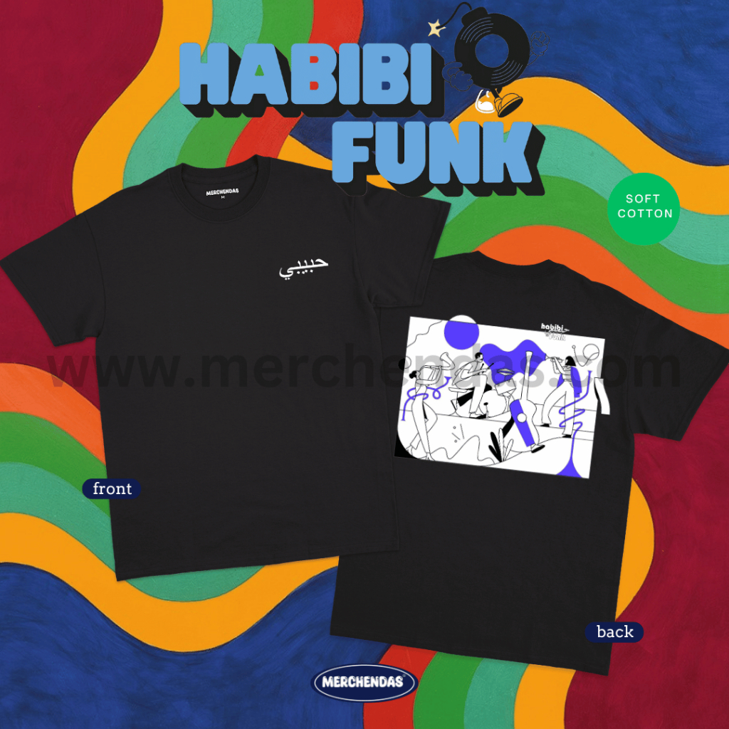 Limited Edition Habibi Funk Jawi Tshirt | Shopee Malaysia
