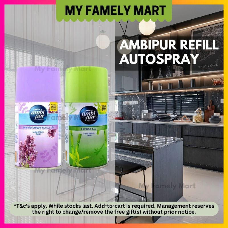AMBI PUR Automatic Spray Air Freshener Refill 250ml | Shopee Malaysia