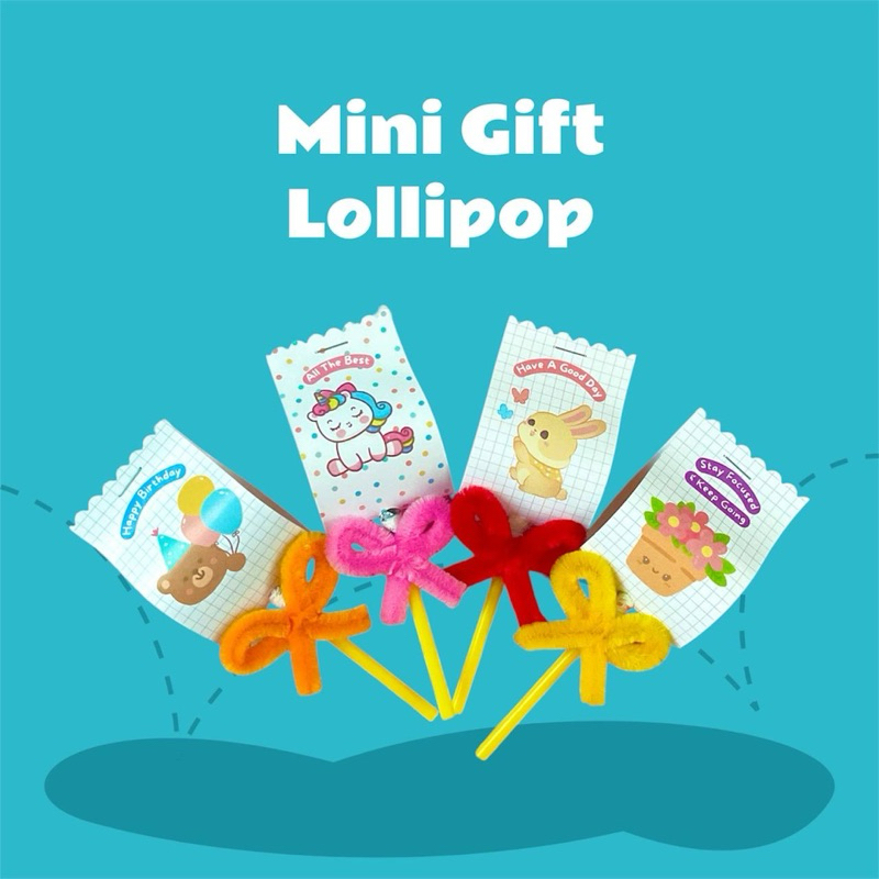 Mini Gift Lollipop | Sweet Surprise Lollipop | Cute Mini Gift ...