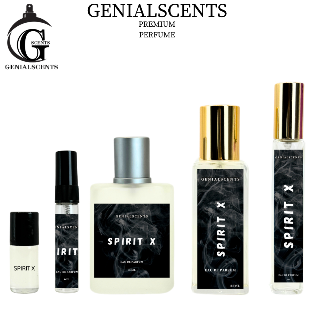GENIALSCENTS SPIRIT X Perfume Men Minyak Wangi Lelaki Pewangi Parfum ...