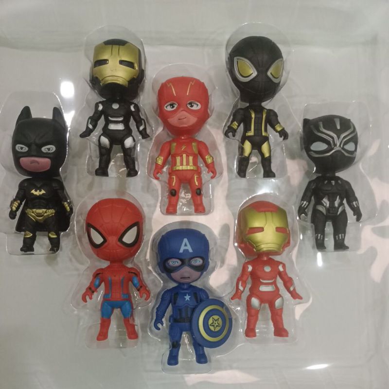 Avengers mini figure toy mainan kanak-kanak lelaki kids boy superhero ...