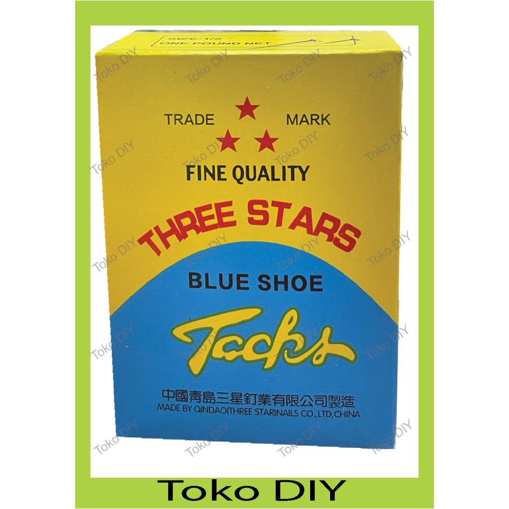 1/2" Three Stars Shoe Tack Nails x 400gm | Shopee Malaysia