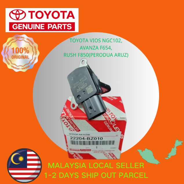 Toyota Vios Ngc102, Avanza F654, Rush F850 Original New Air Flow Sensor ...