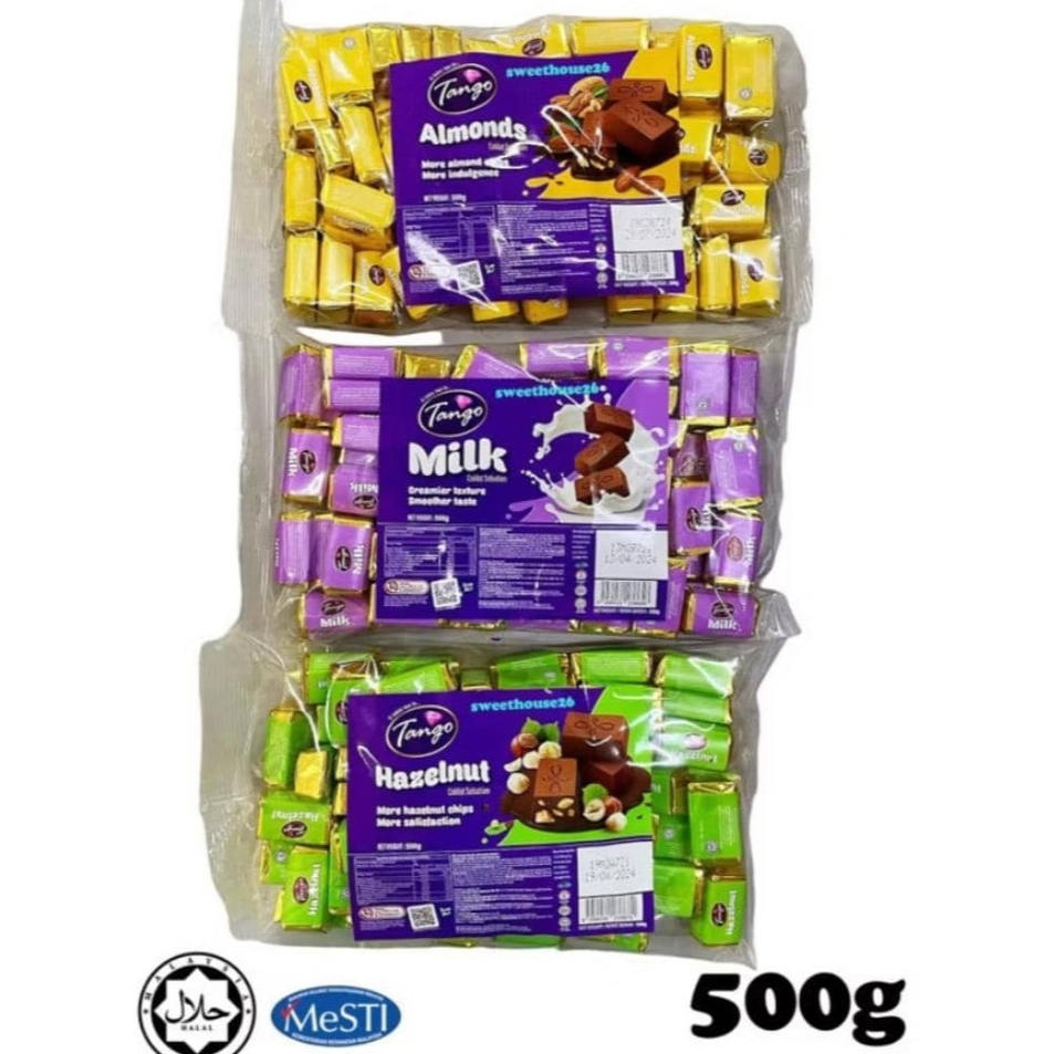 Tango Chocolate Assorted 500g (±67pcs）Halal | Shopee Malaysia