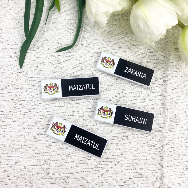 Nametag Jata - Nurse , Student | Shopee Malaysia