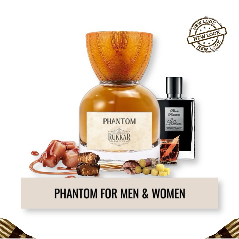 Rukkar Perfume PHANTOM - Perfume Lelaki, Aroma Misterius dan Mewah ...