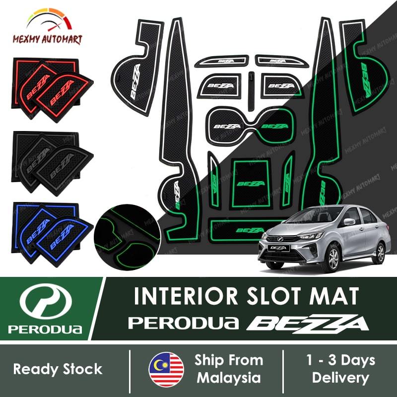 Perodua BEZZA Slot Mat 2016 - 2025 Accessories Accessori Bodykit ...