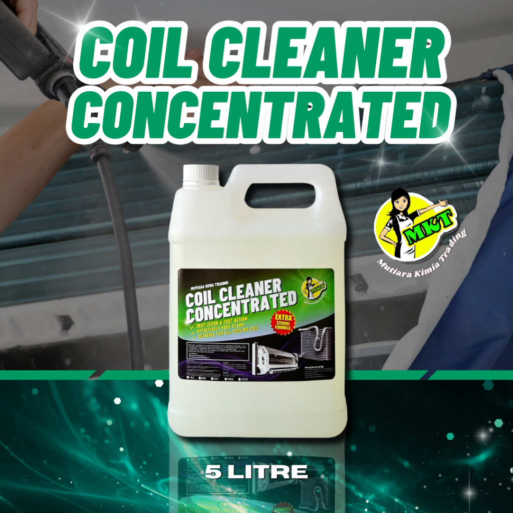 5KG MKT Coil Cleaner Aircond coil cleaner chemical and spray | Shopee ...