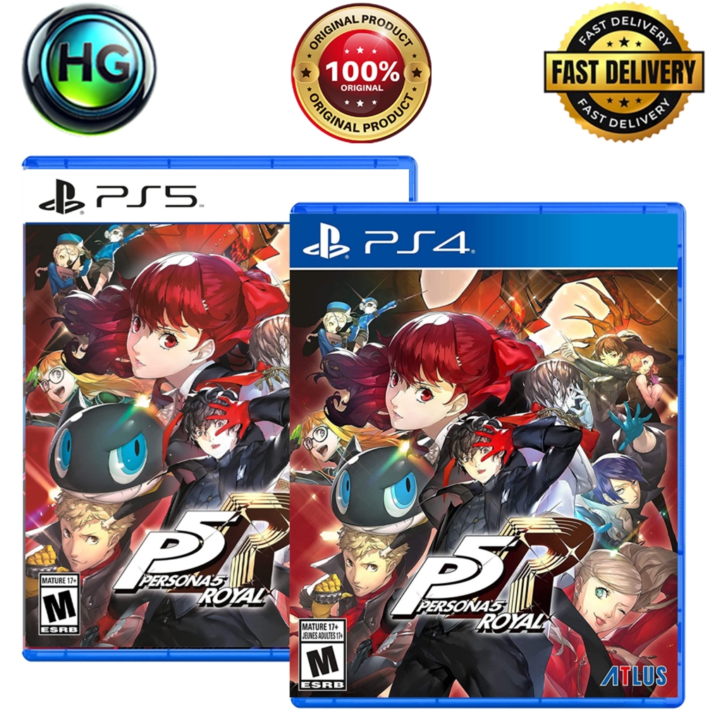 PERSONA 5 THE ROYAL - PS4 / PS5 (PLAYSTATION 4 / PLAYSTATION 5 ) - GAME ...