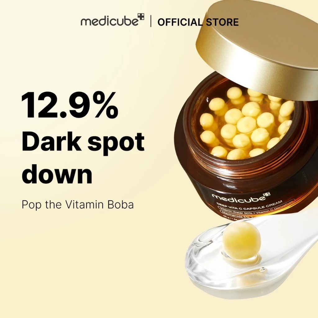Medicube Deep Vita C Capsule Cream | Brightening | Firming | Skin ...
