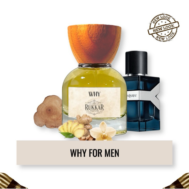 Rukkar Perfume WHY - Perfume Lelaki, Aroma Maskulin untuk Lelaki Modern ...