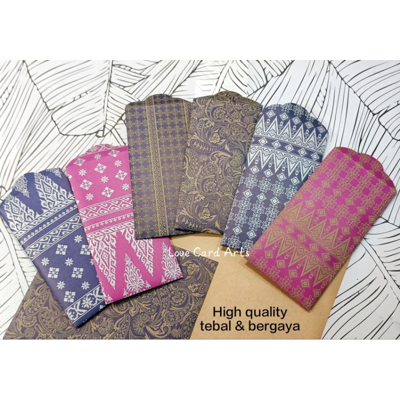 Sampul Raya Batik & Songket Design 2025!! Original Design Sampul Raya ...