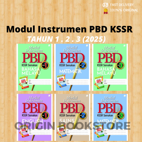 [OG] BUKU KERJA MODUL INSTRUMEN PBD KSSR SEMAKAN TAHUN 1.2.3 SASBADI 2025 | Shopee Malaysia