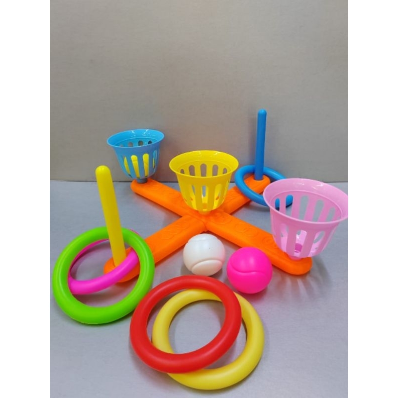 RING TOSS GAME COLOR RING TOSS TOYS (1338)(1339) | Shopee Malaysia