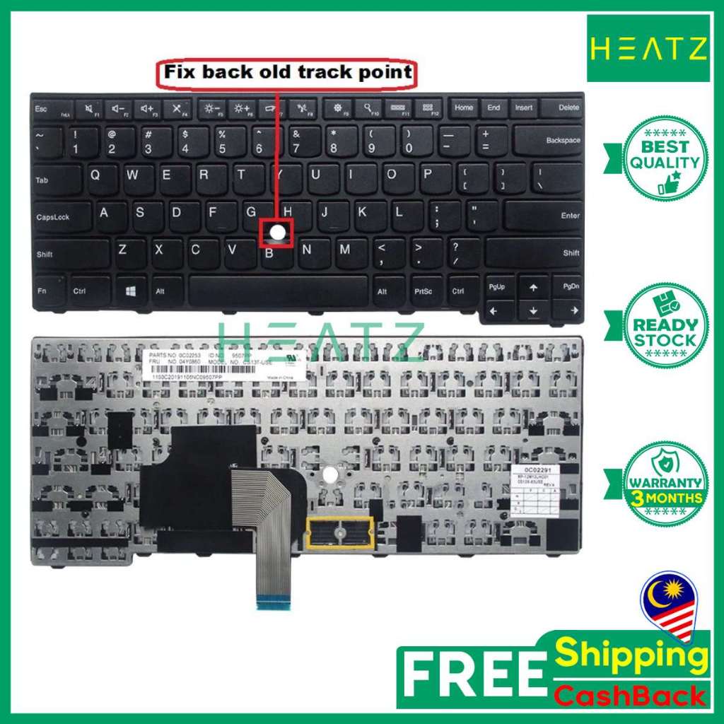 Lenovo Thinkpad T440 T431 T431S E431 T440P E440 L440 T450 T450S T460 L450 L460 L470 T440E Laptop ...