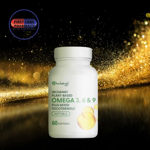 Inchaway Plant-Based Omega 3-6-9 Softgel Capsules – {HQ STOCK} Pure ...