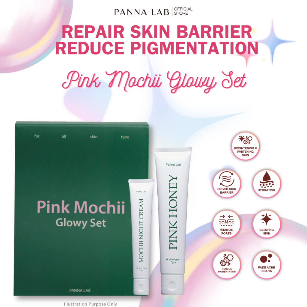[NEW] PANNA LAB Pink Mochii Glowy Set/ acne / acne cream / skincare ...