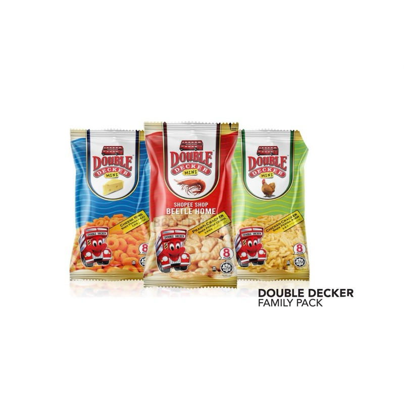 🍟 Double Decker Family Pack (8 x 13g) – Crunchy & Flavorful Snack! 🎉 ...