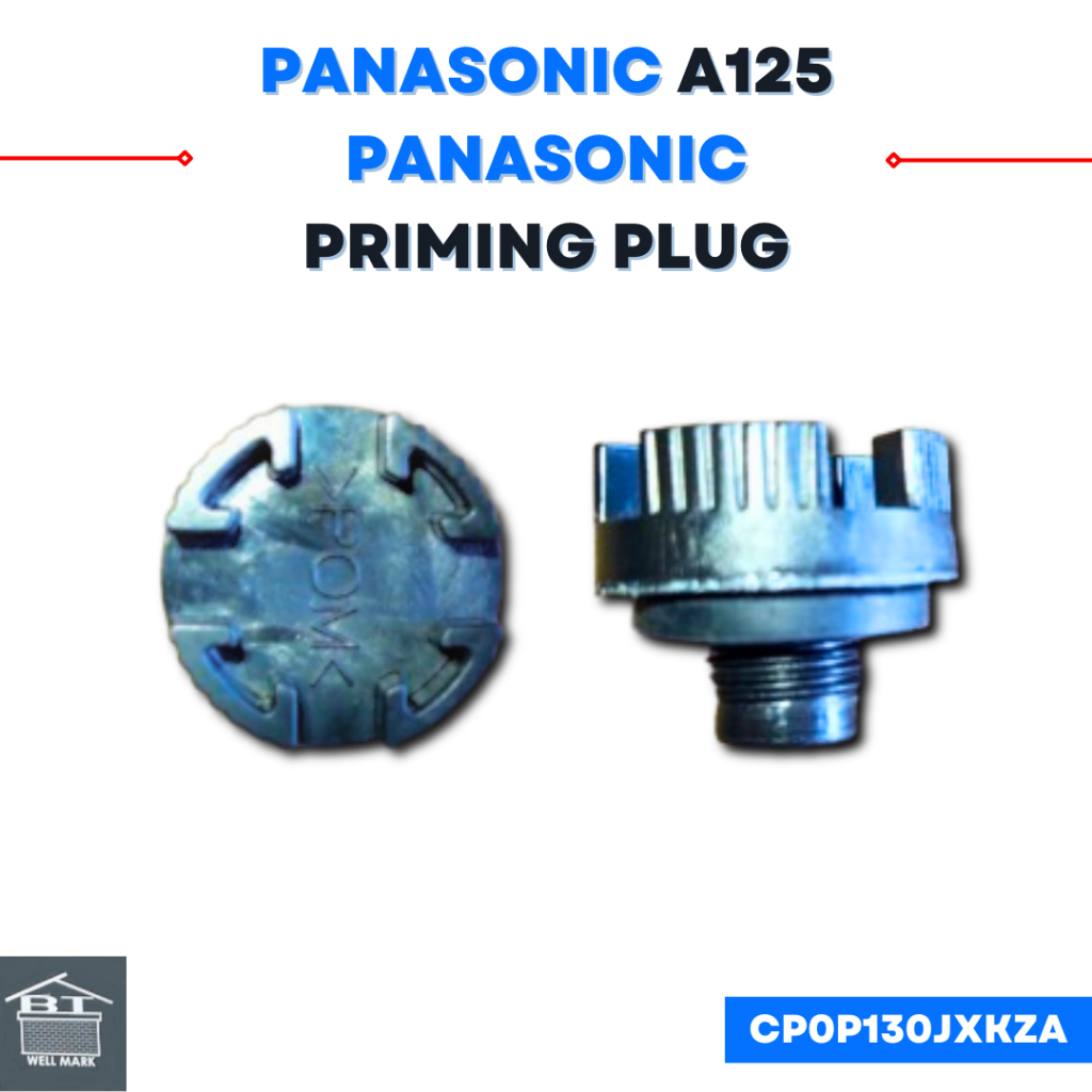 PANASONIC WATER PUMP A125 PANASONIC PRIMING PLUG (KEPALA PLUG) | Shopee ...
