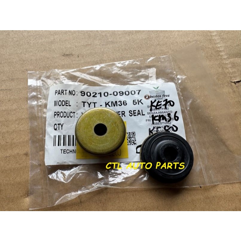 TOYOTA COROLLA-KE70 UNSER-KF80 BUSH SEAL VALVE ROCKER COVER 2pcs set 90210-09007 | Shopee Malaysia