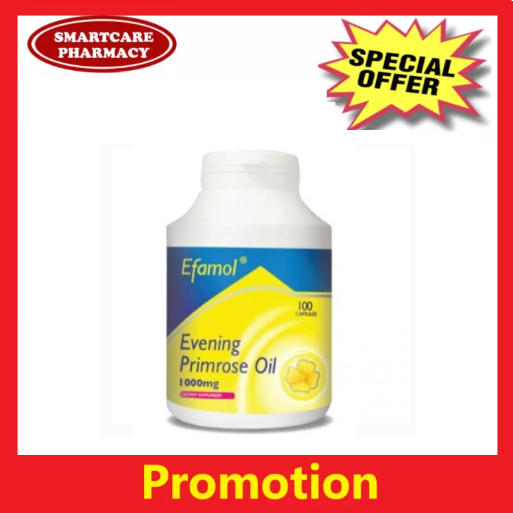 Efamol Evening Primrose Oil 1000mg 100's | Shopee Malaysia