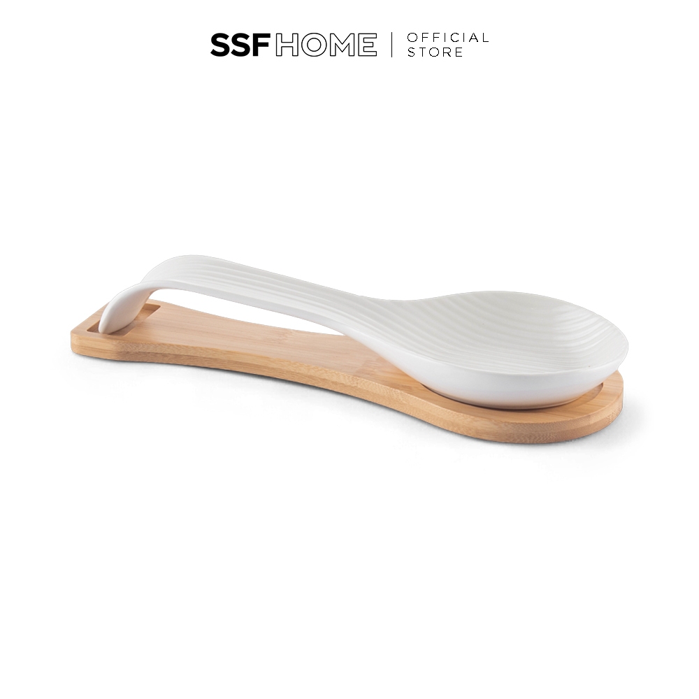 SSFHome - Spoon Rest with Bamboo Stand | Shopee Malaysia