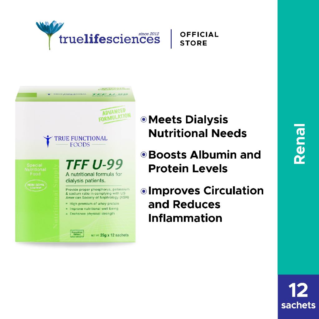 Truelifesciences TFF U-99 | Dialysis Nutrition | Kidney Function ...