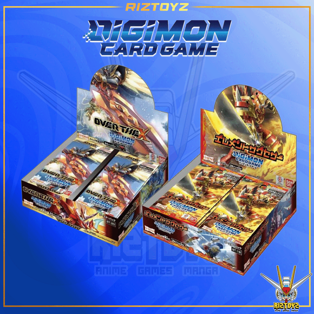 [DIGIMON TCG] BOOSTER BOX BT-20 / BT-18 | Shopee Malaysia