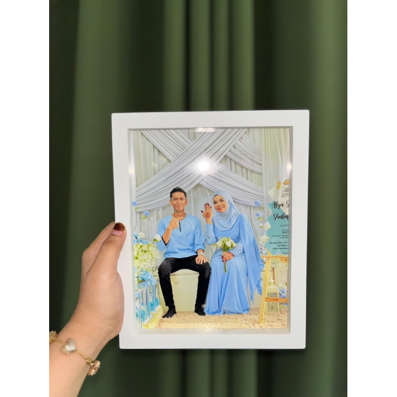 Frame Foto white (Gantung) | Shopee Malaysia